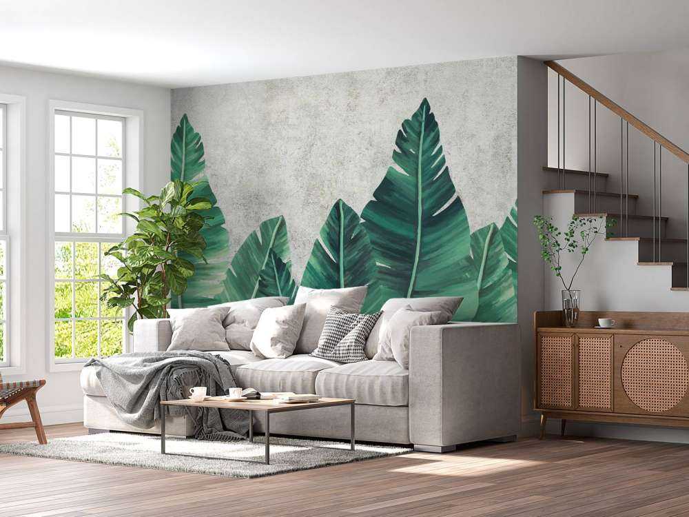 Fototapet - Tropical concrete - Tapet.com